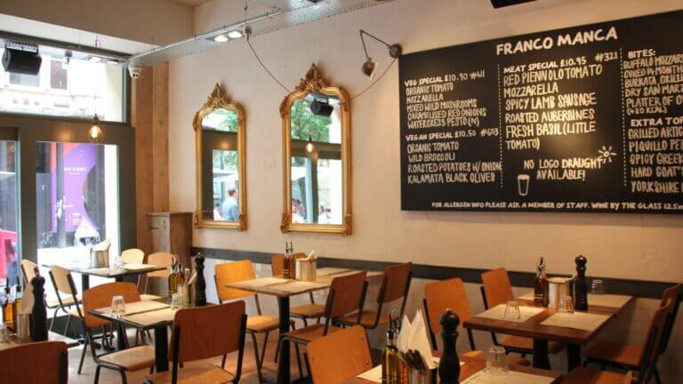 Manchester King Street | Sourdough Pizza | Franco Manca