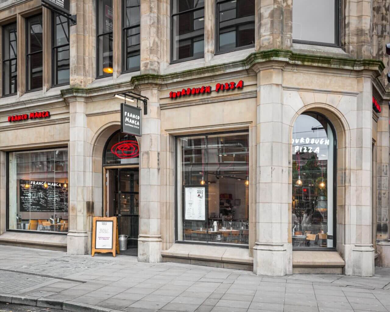 Manchester Piccadilly Gardens | Sourdough Pizza | Franco Manca