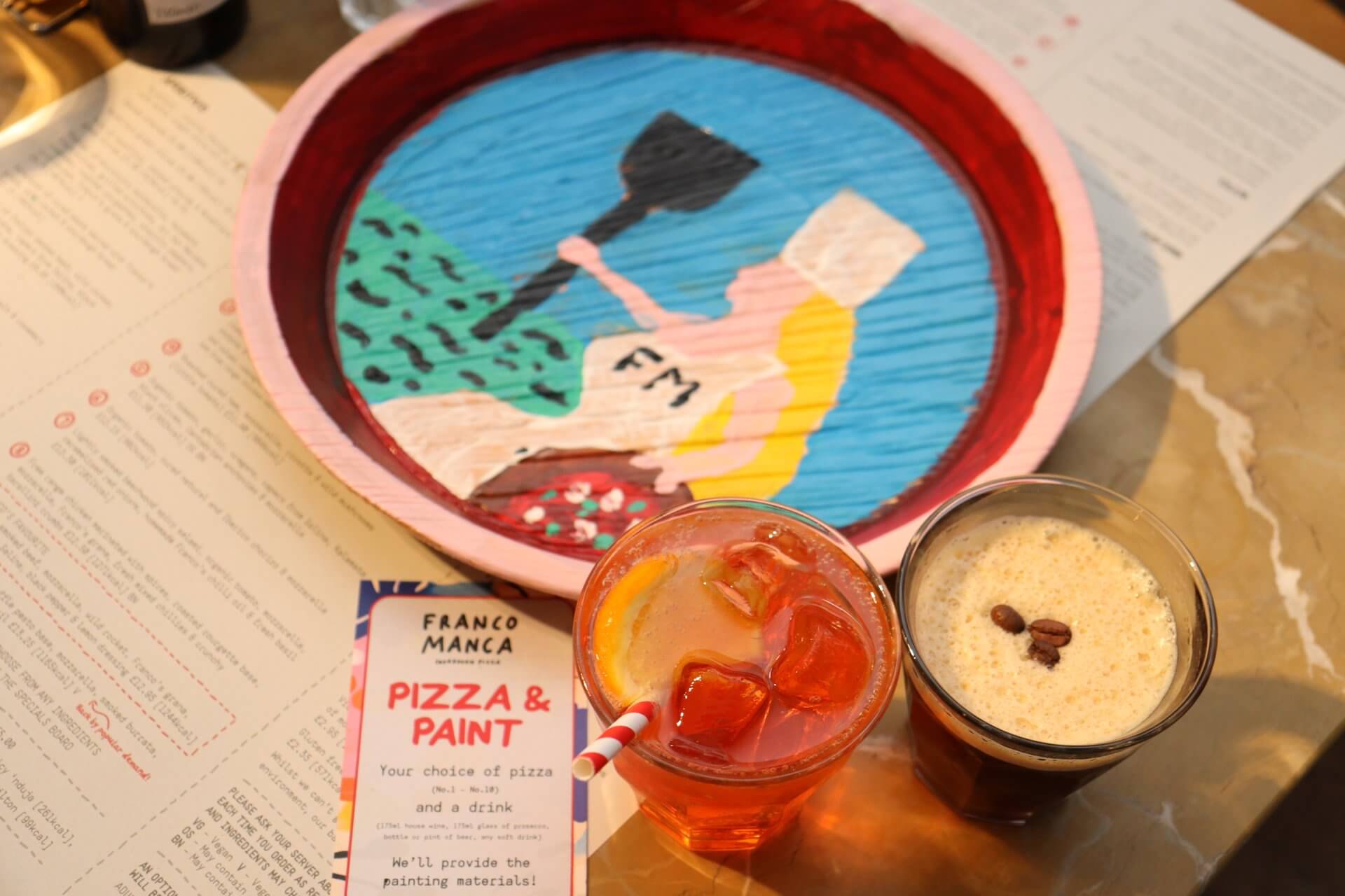 Pizza & Paint Leeds - Franco Manca